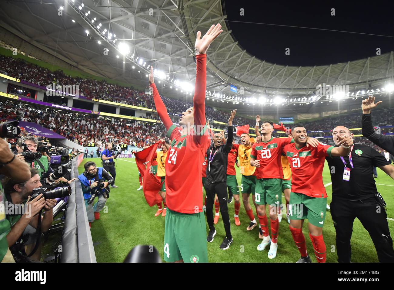 Morocco v Portugal, FIFA World Cup 2022, Quarter Final, Football, Al ...