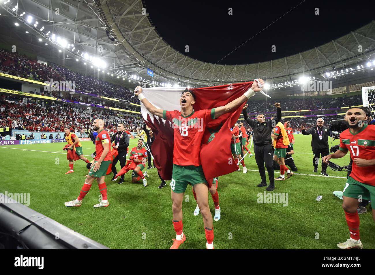 Morocco v Portugal, FIFA World Cup 2022, Quarter Final, Football, Al ...