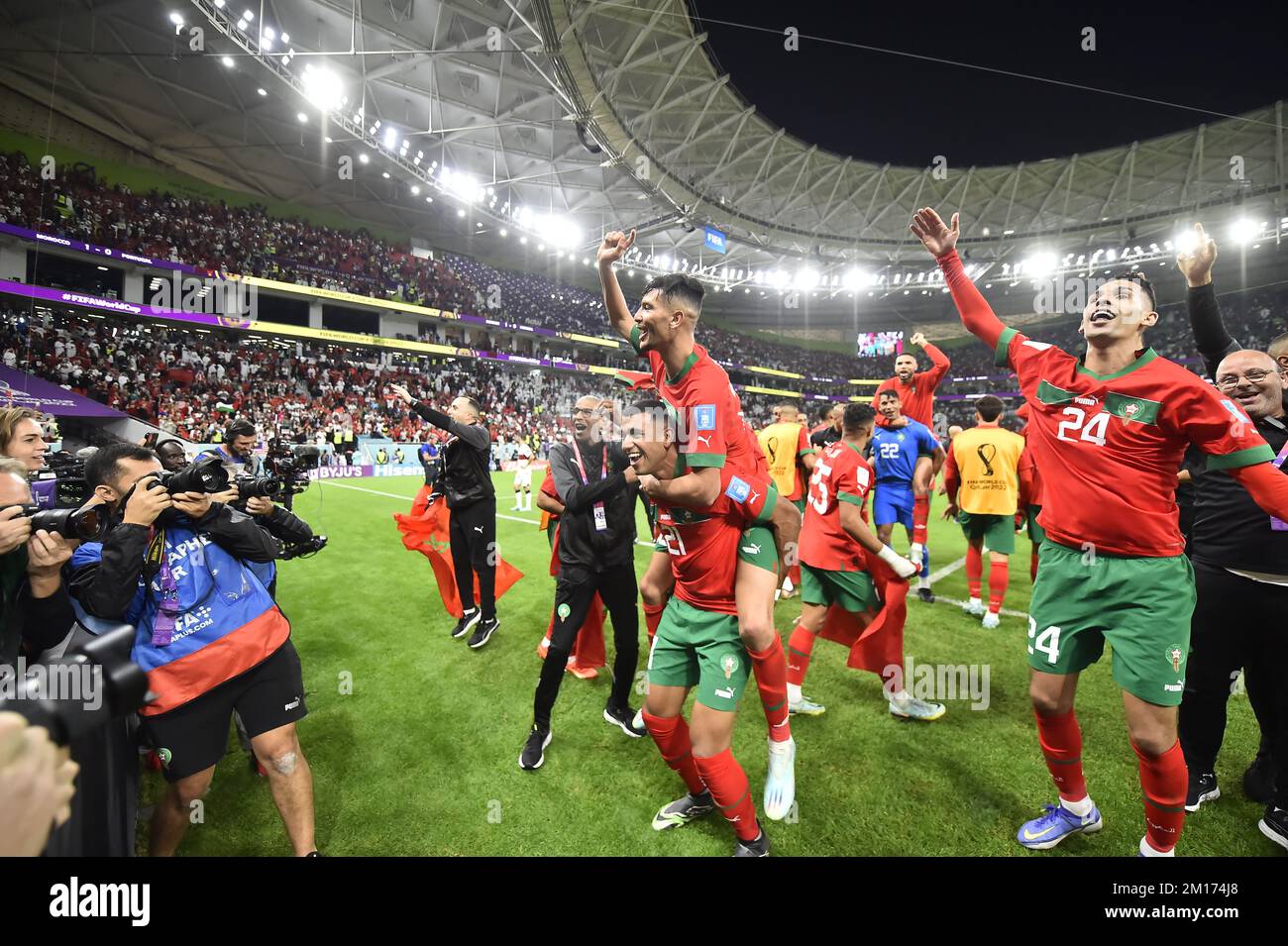 Morocco v Portugal, FIFA World Cup 2022, Quarter Final, Football, Al ...