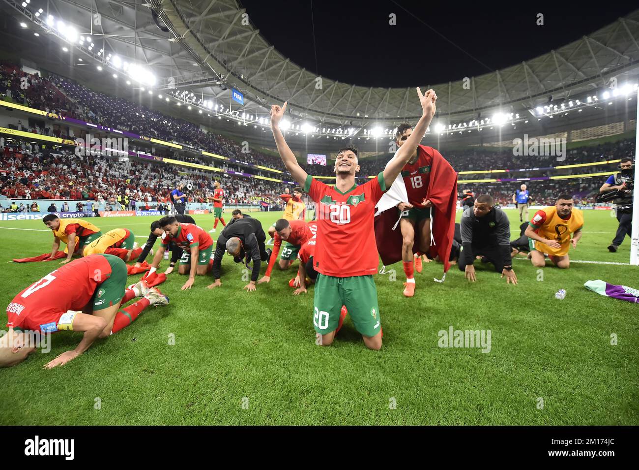 Morocco v Portugal, FIFA World Cup 2022, Quarter Final, Football, Al ...