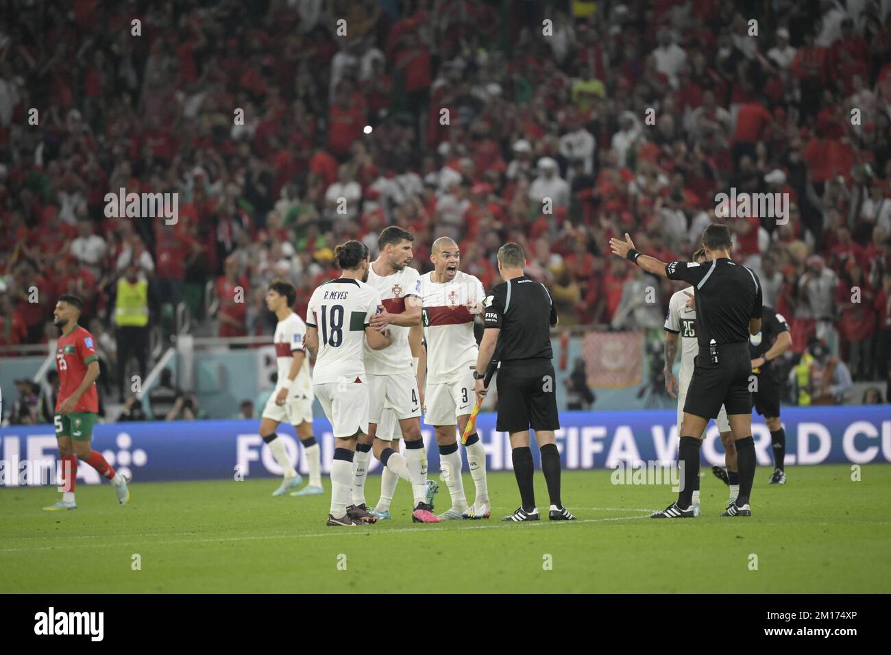 Morocco v Portugal, FIFA World Cup 2022, Quarter Final, Football, Al ...