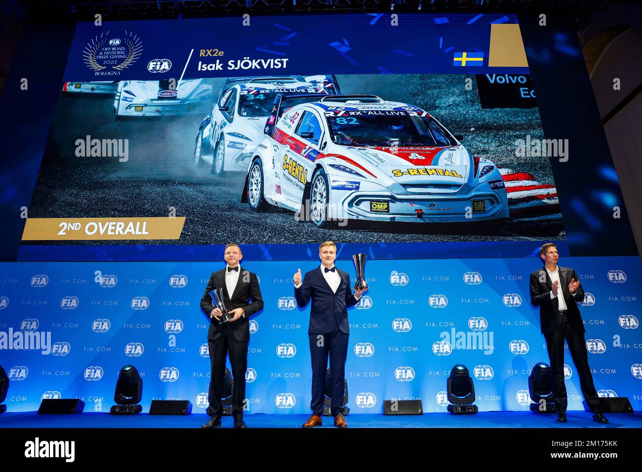 Bologna, Italy. 10th Dec, 2022. Sjokvist Isak, Euro RX2e, portrait ...
