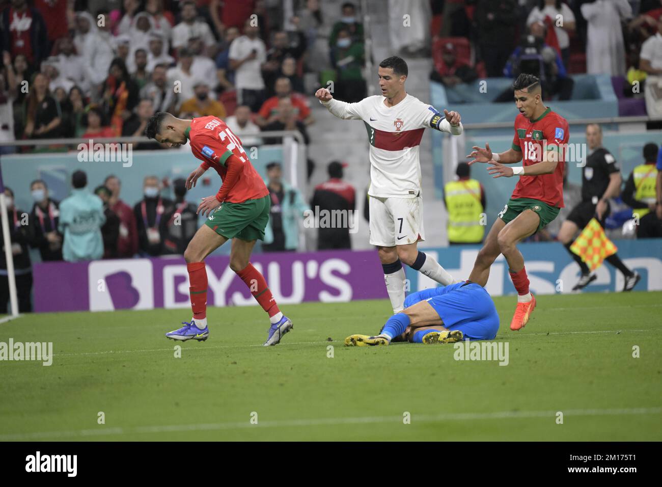 Morocco v Portugal, FIFA World Cup 2022, Quarter Final, Football, Al ...