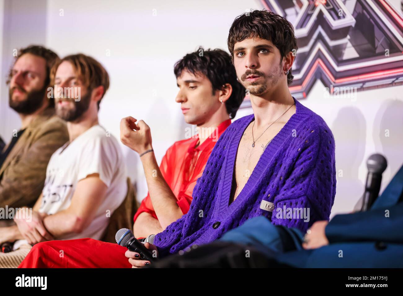 Milan, Italy. 09th Dec, 2022. Alessandro De Santis and Mario Francese ...