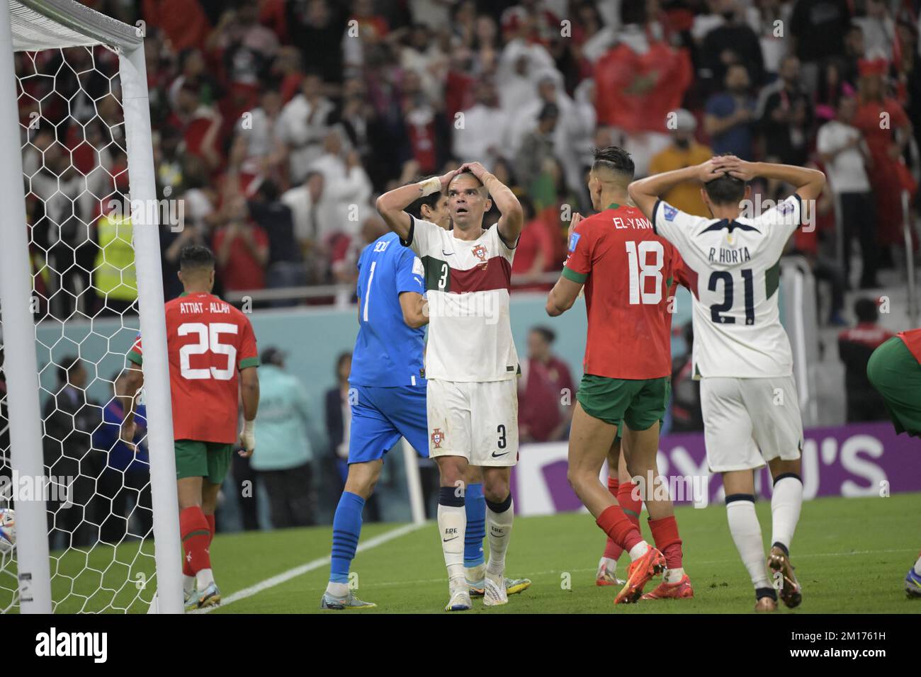 Morocco v Portugal, FIFA World Cup 2022, Quarter Final, Football, Al ...