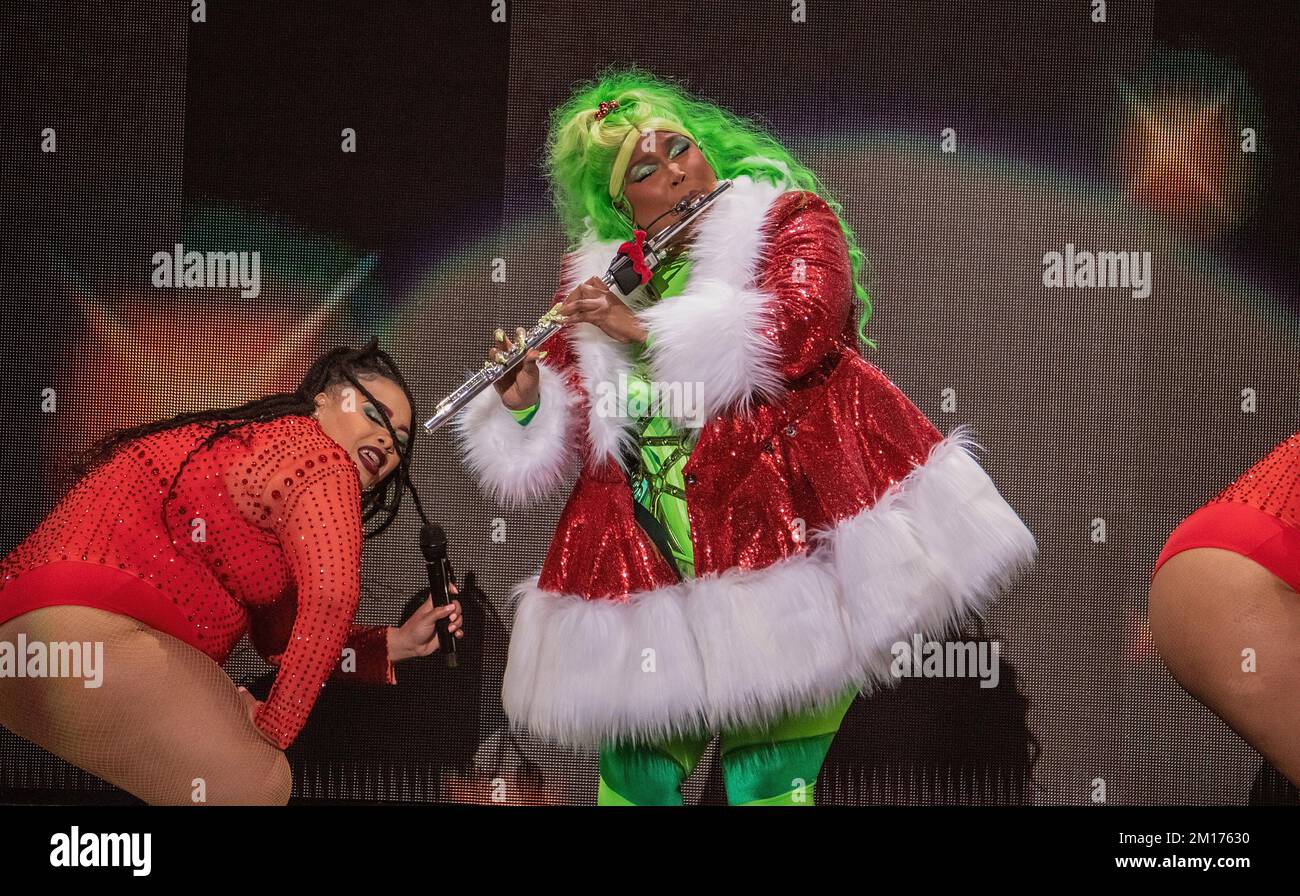 New York, USA. 09th Dec, 2022. Lizzo performs onstage at the ...
