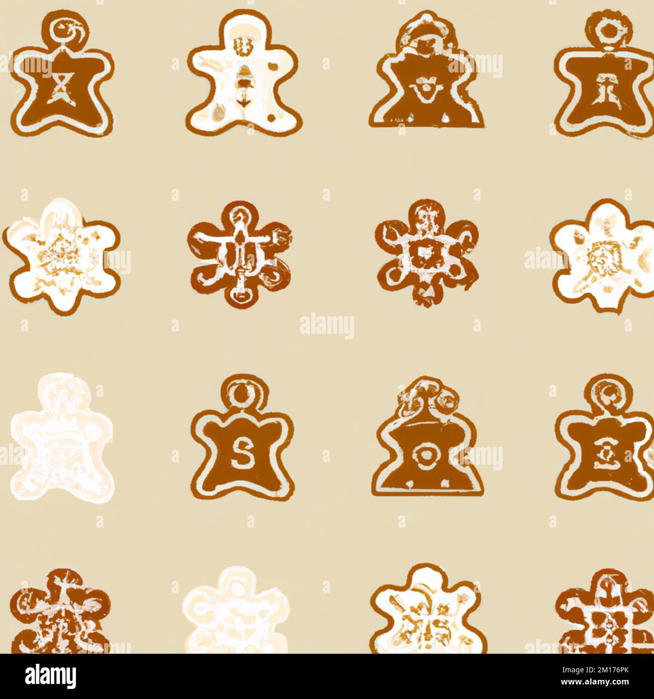 A fashionable fabric swatch illustration with a seamless pattern of ...