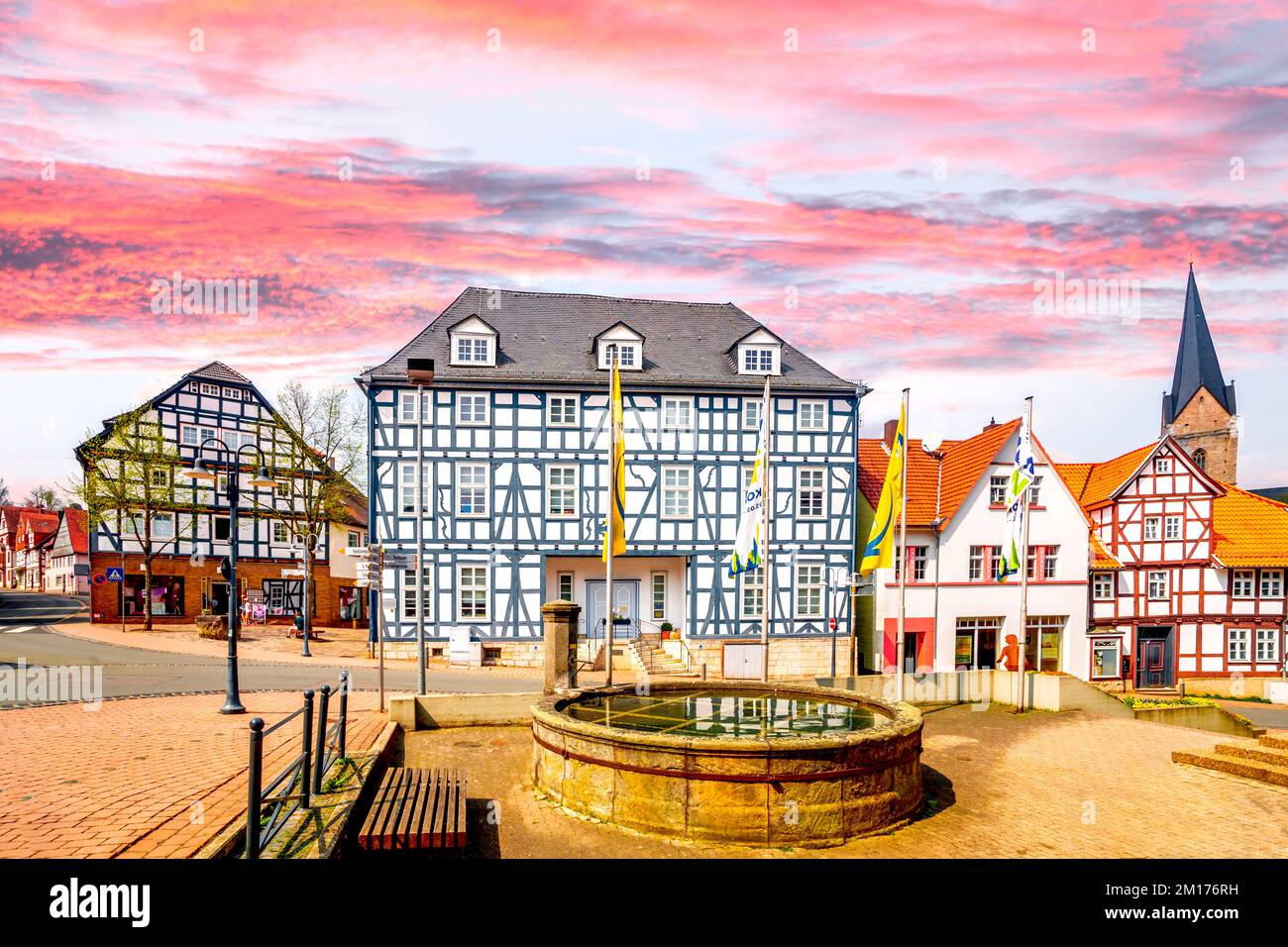 Town hall korbach hesse germany hi-res stock photography and images - Alamy