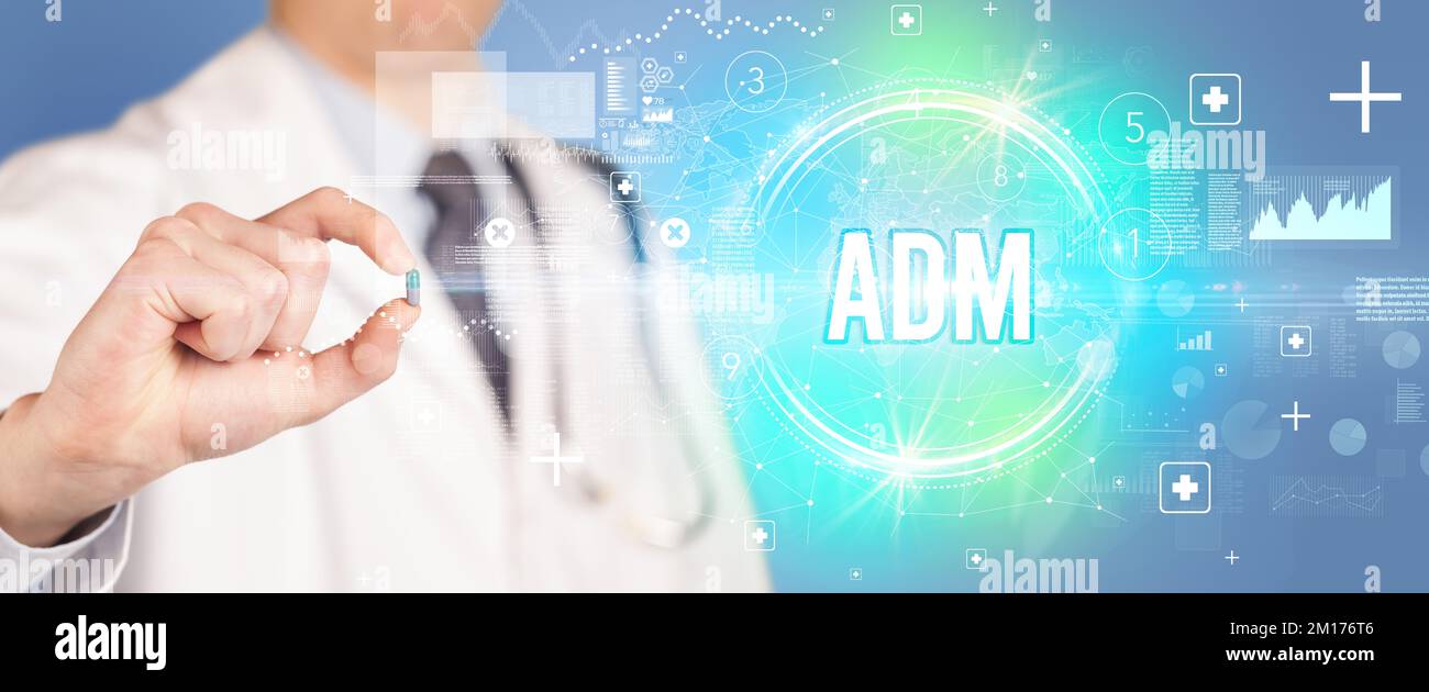 Close-up of a doctor giving you a pill Stock Photo - Alamy