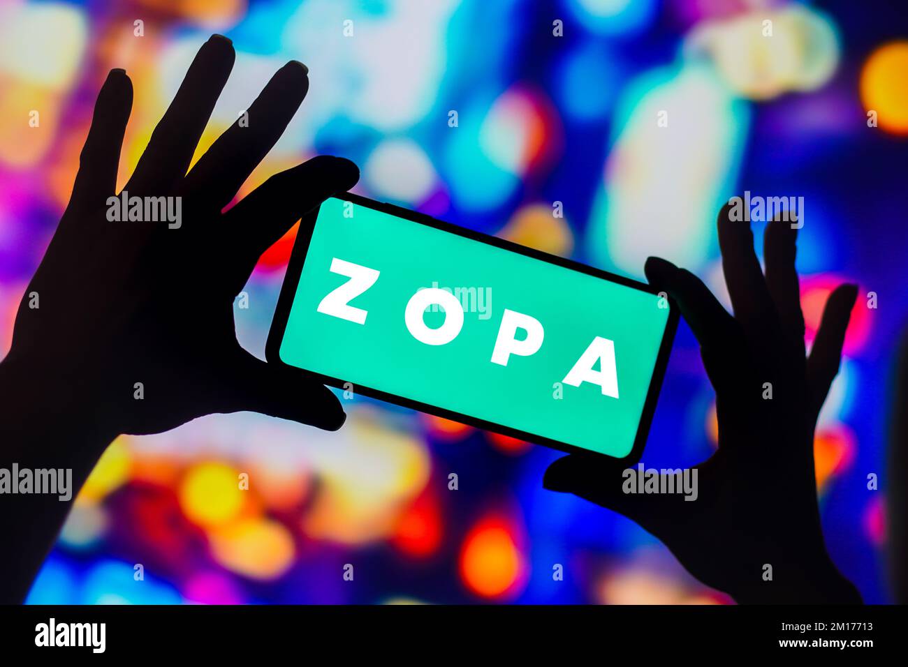 Brazil. 10th Dec, 2022. In this photo illustration, the Zopa logo is ...