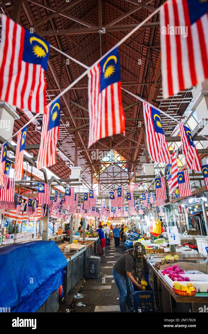 Kuala Lumpur, Malaysia - December 2022 - Chow Kit market in Kuala Lumpur, Malaysia. Chow Kit ...