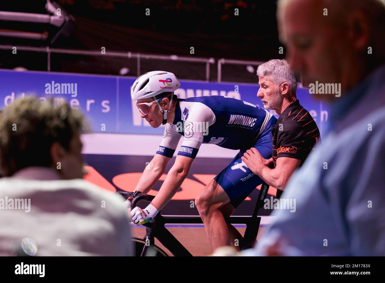 ROTTERDAM - Niki Terpstra in action during the Rotterdam Six Days. The ...