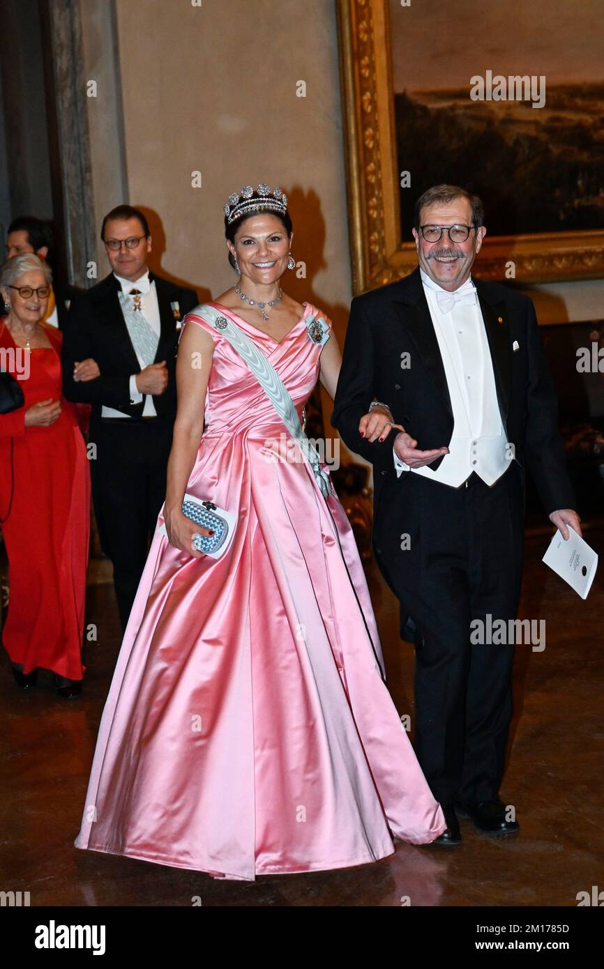 Crown Princess Victoria and Nobel Prize laureate i Physics Alain Aspect ...