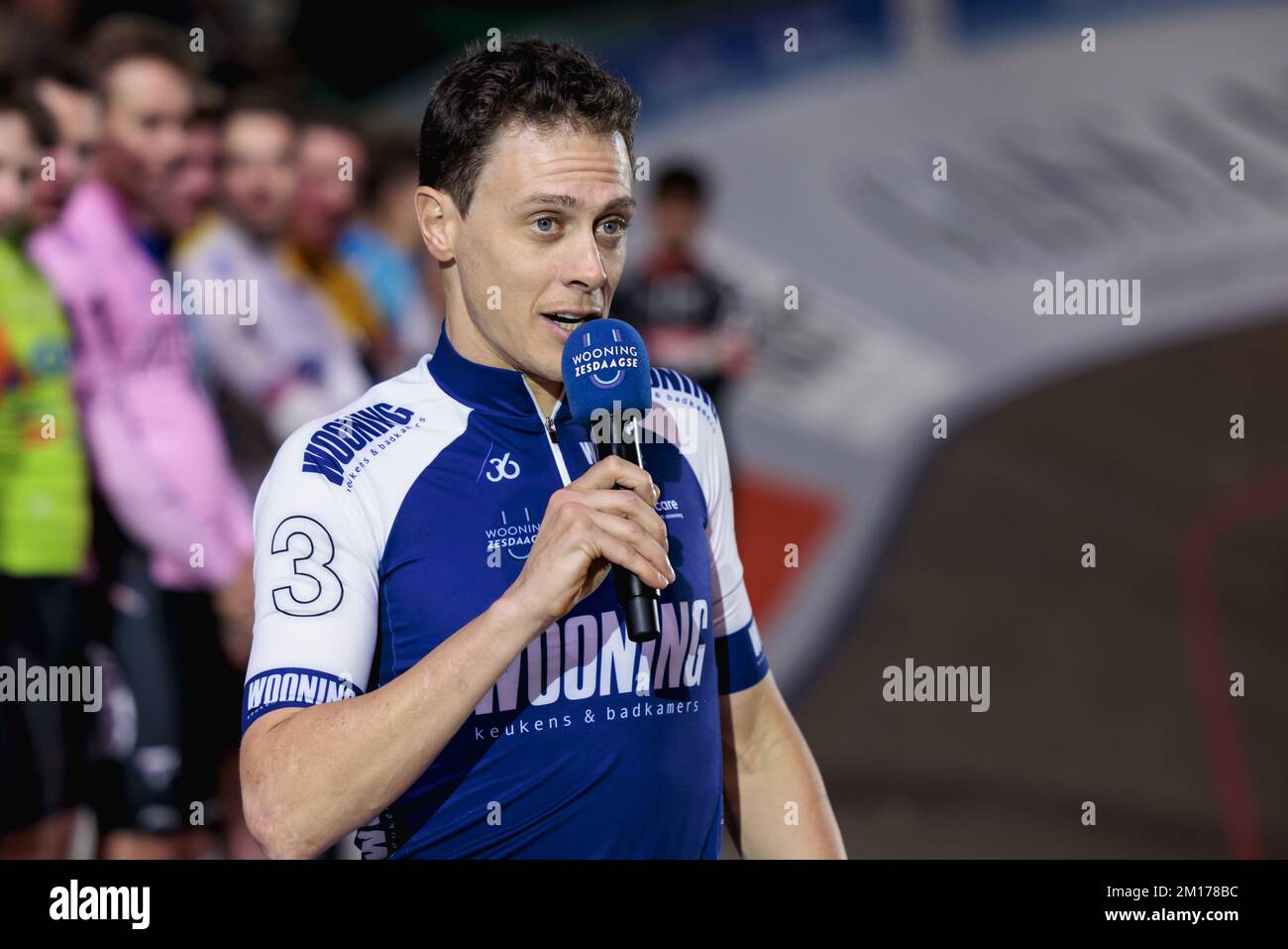 ROTTERDAM - Niki Terpstra is put in the spotlight during the Rotterdam ...