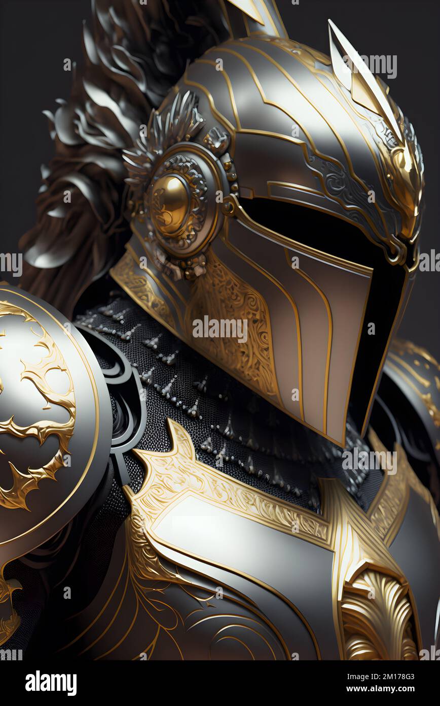 Silver armor hi-res stock photography and images - Alamy