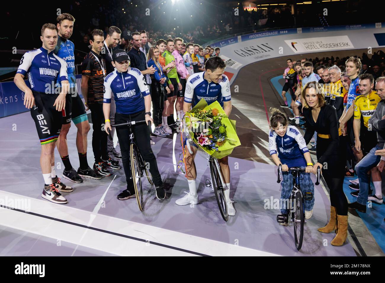 ROTTERDAM - Niki Terpstra is put in the spotlight during the Rotterdam ...