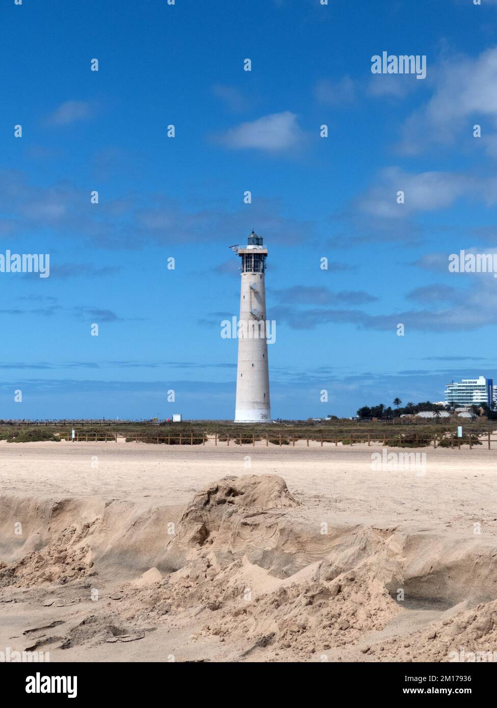 Morro Jable lighthouse, Jandia, Fuerteventura, Canary Islands, Spain ...