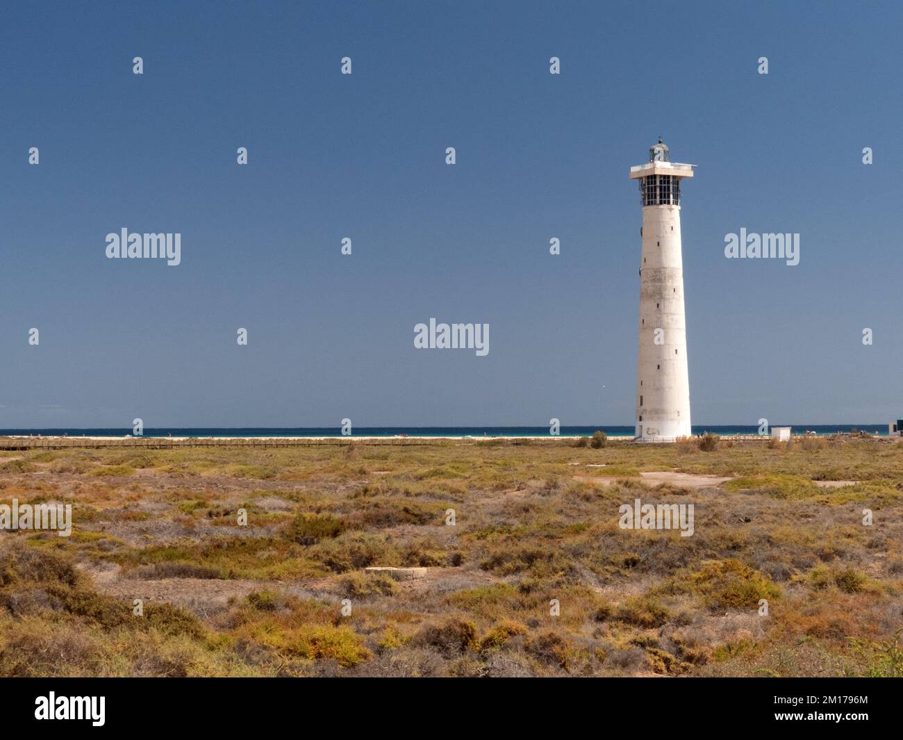 Morro Jable lighthouse, Jandia, Fuerteventura, Canary Islands, Spain ...