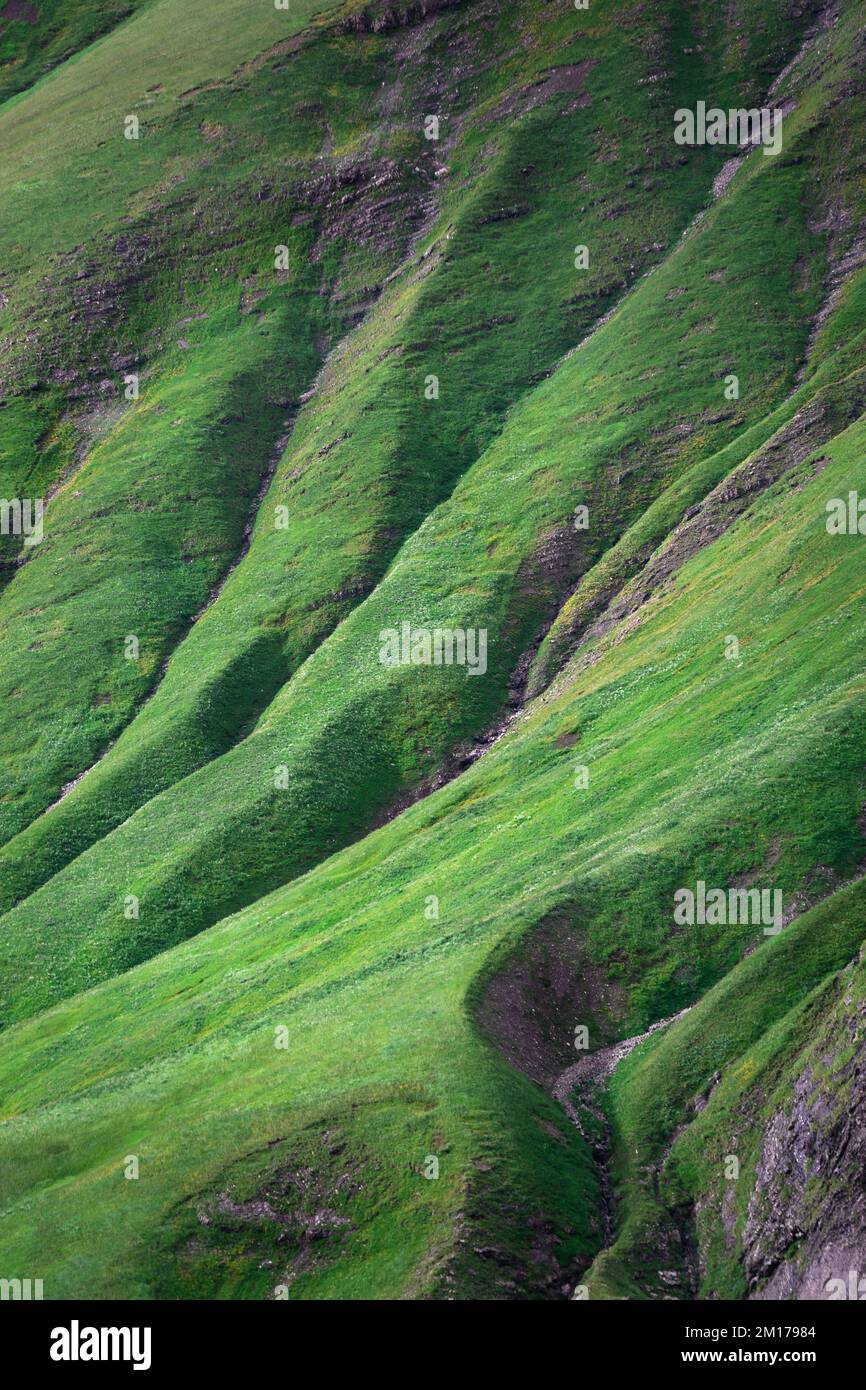 Green hills lush grass hi-res stock photography and images - Alamy