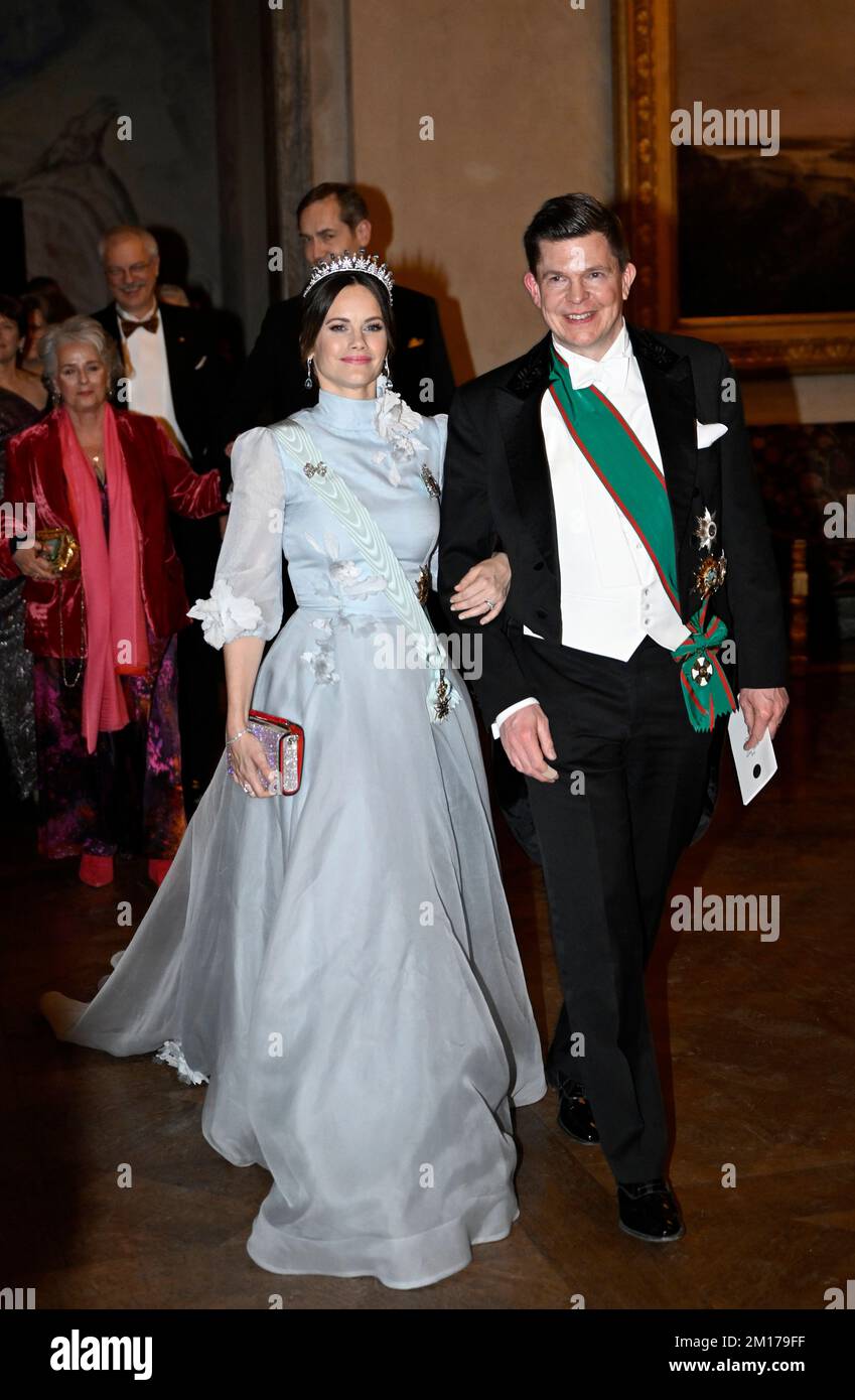 Princess Sofia and speaker of the Swedish Parliament Andreas Norlén ...