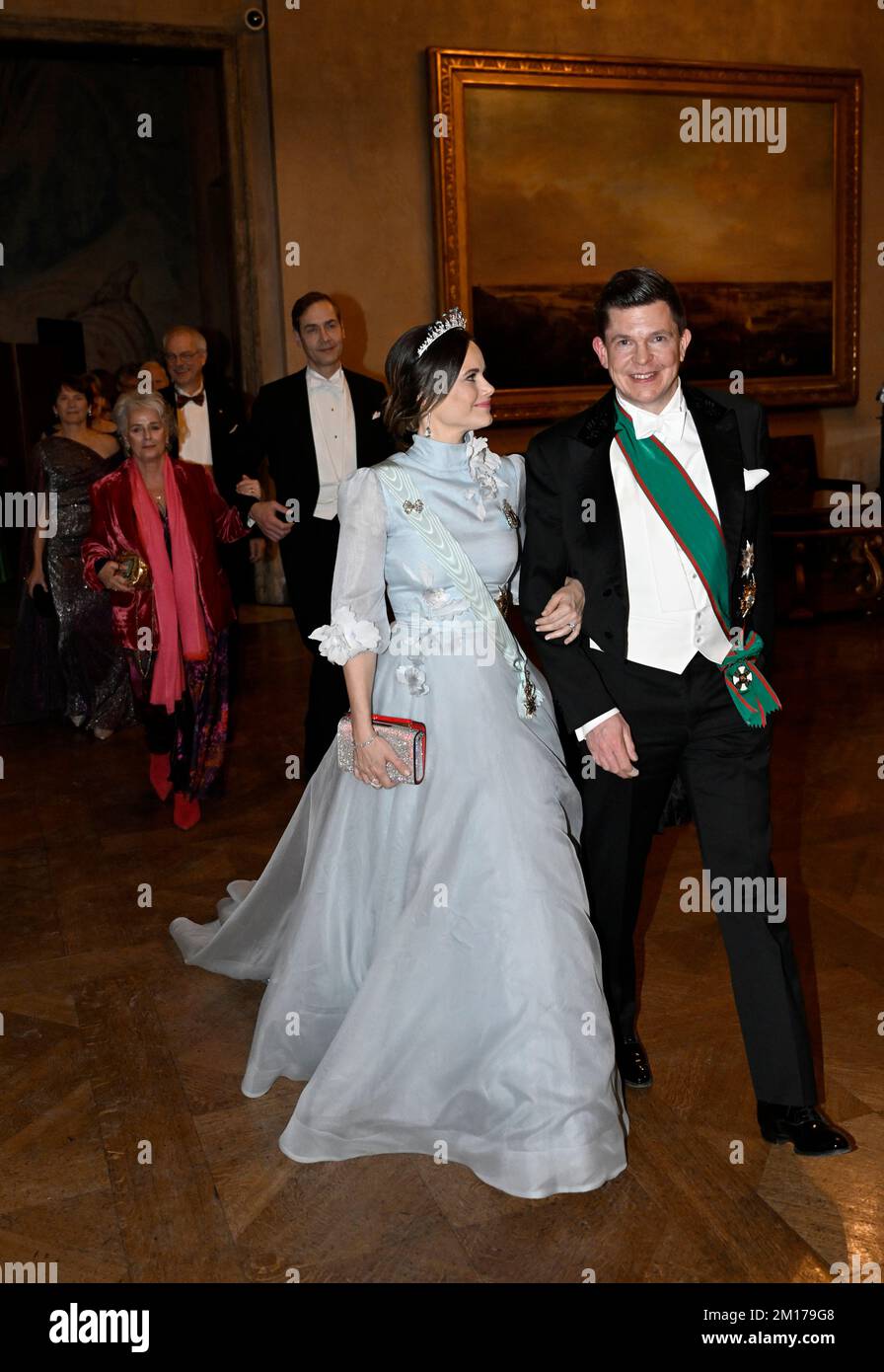 Princess Sofia and speaker of the Swedish Parliament Andreas Norlén ...
