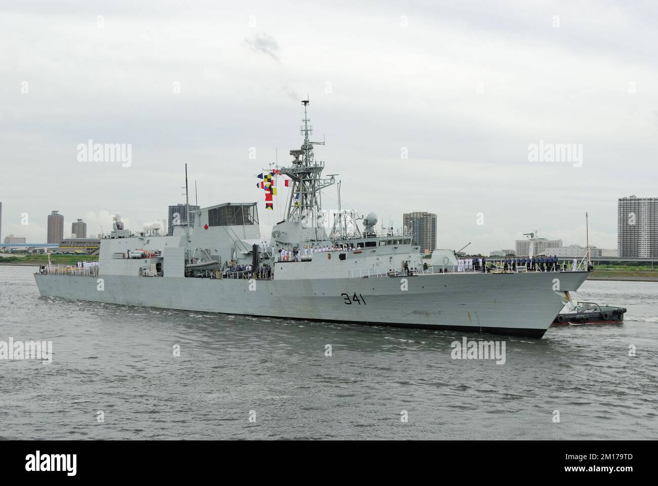 Tokyo, Japan - August 25, 2011: Royal Canadian Navy HMCS Ottawa (FFH ...