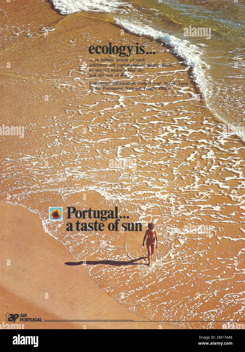 Air Portugal vintage magazine advertisement retro magazine advert Stock ...
