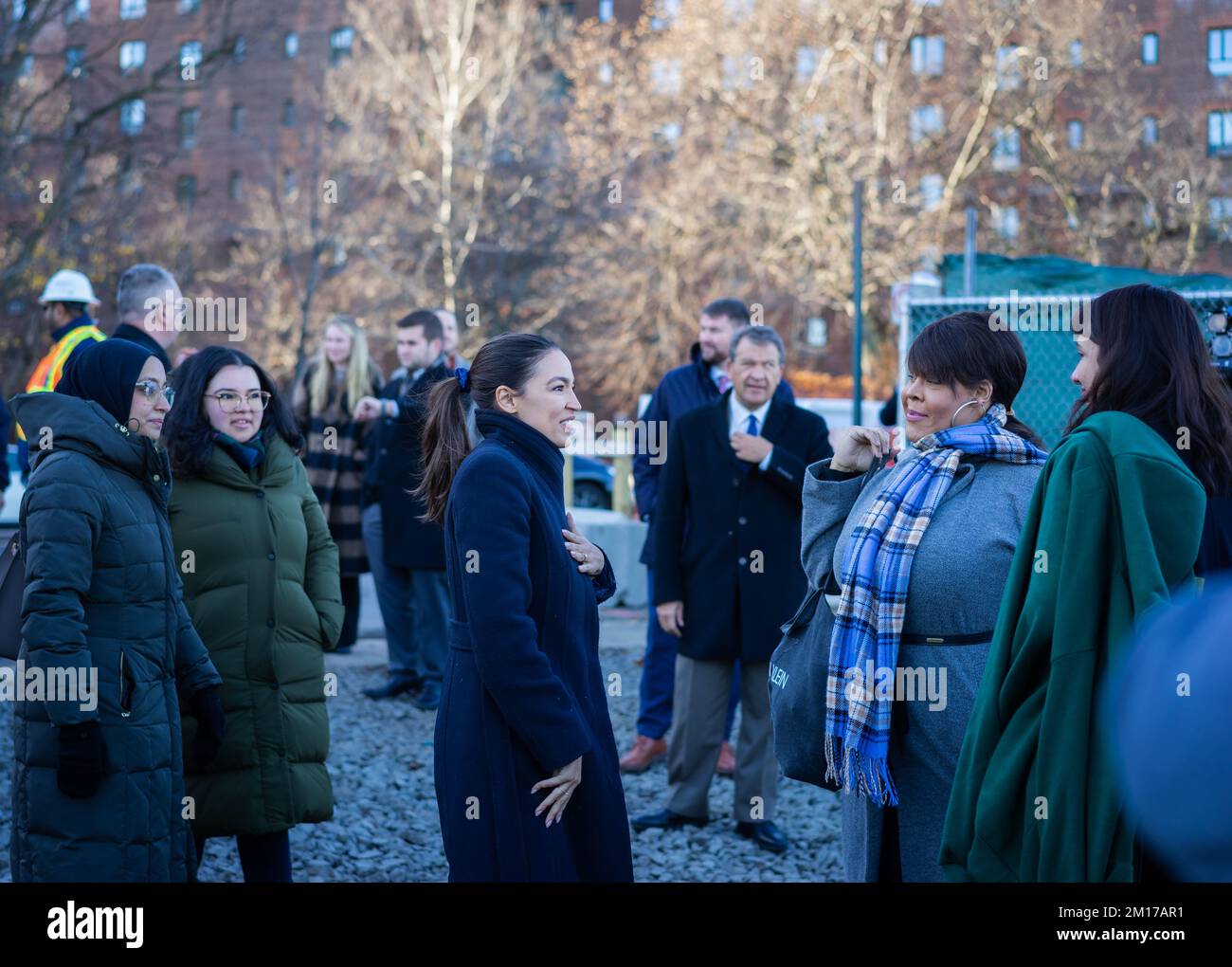 Bronx, United States. 09th Dec, 2022. U.S. Representative Alexandria ...
