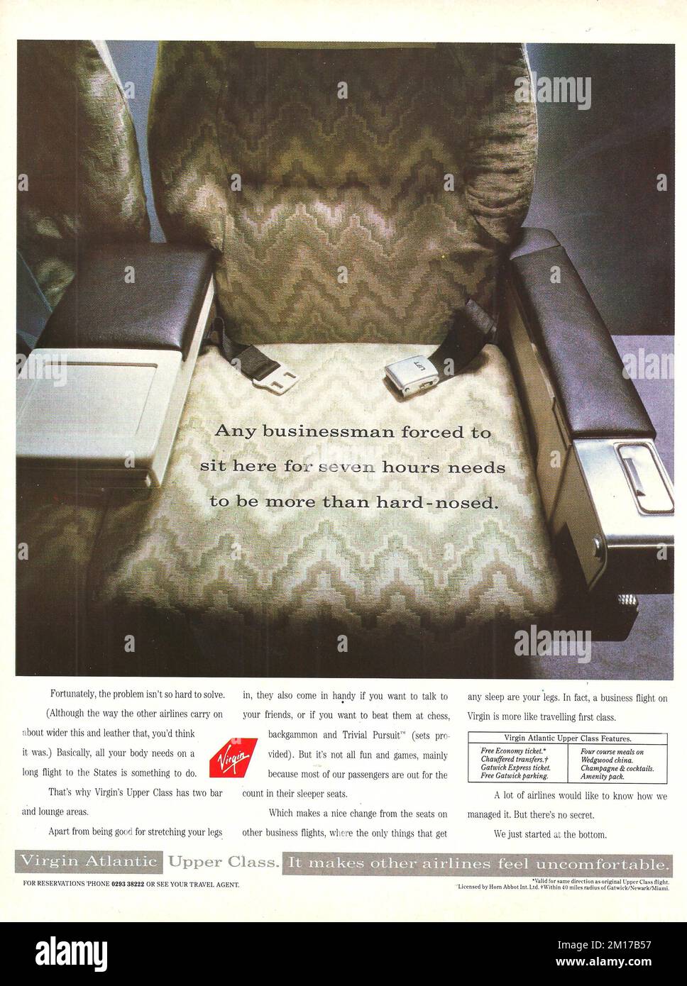 Virgin atlantic business class hi-res stock photography and images - Alamy