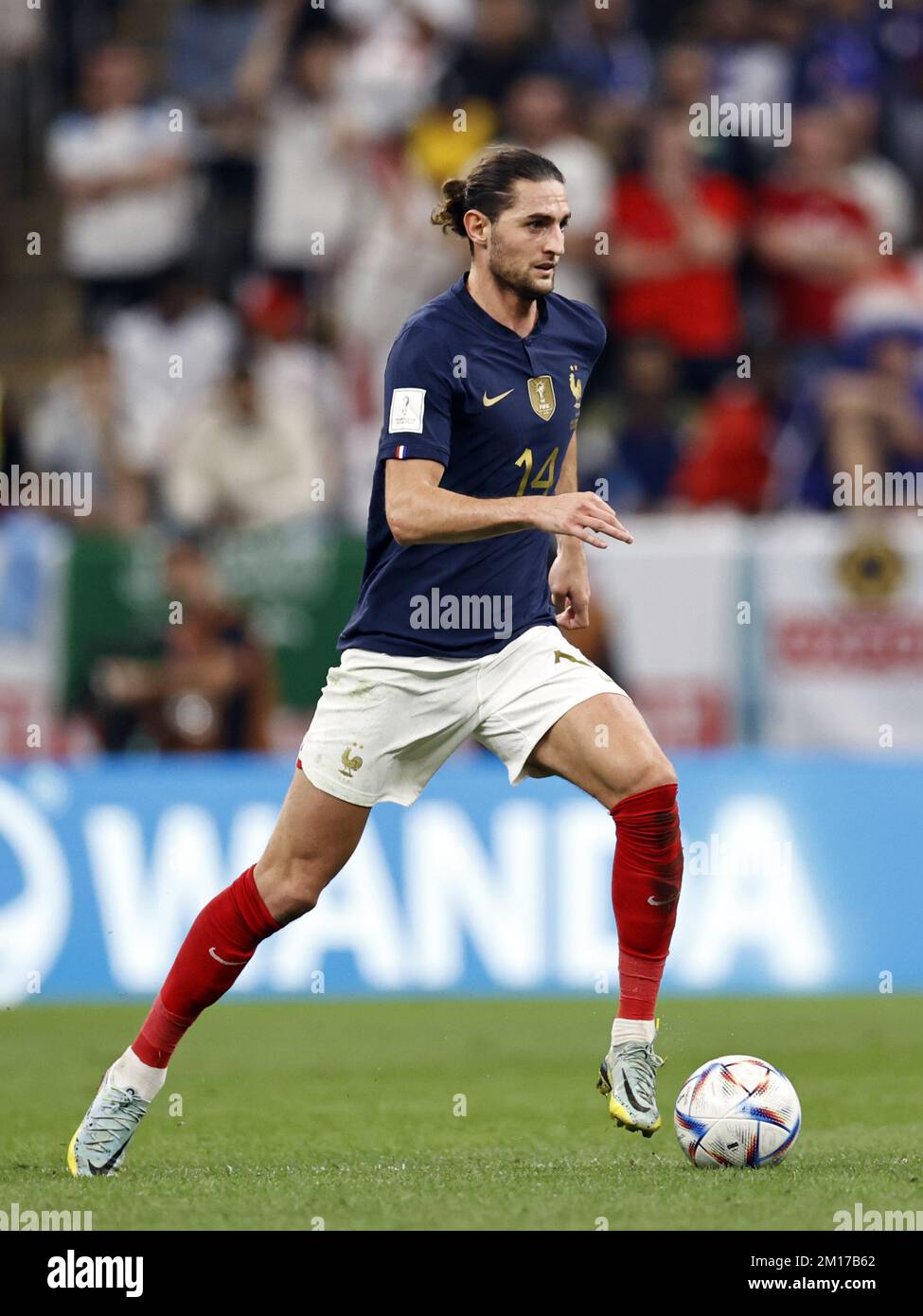 AL KHOR - Adrien Rabiot of France during the FIFA World Cup Qatar 2022 ...