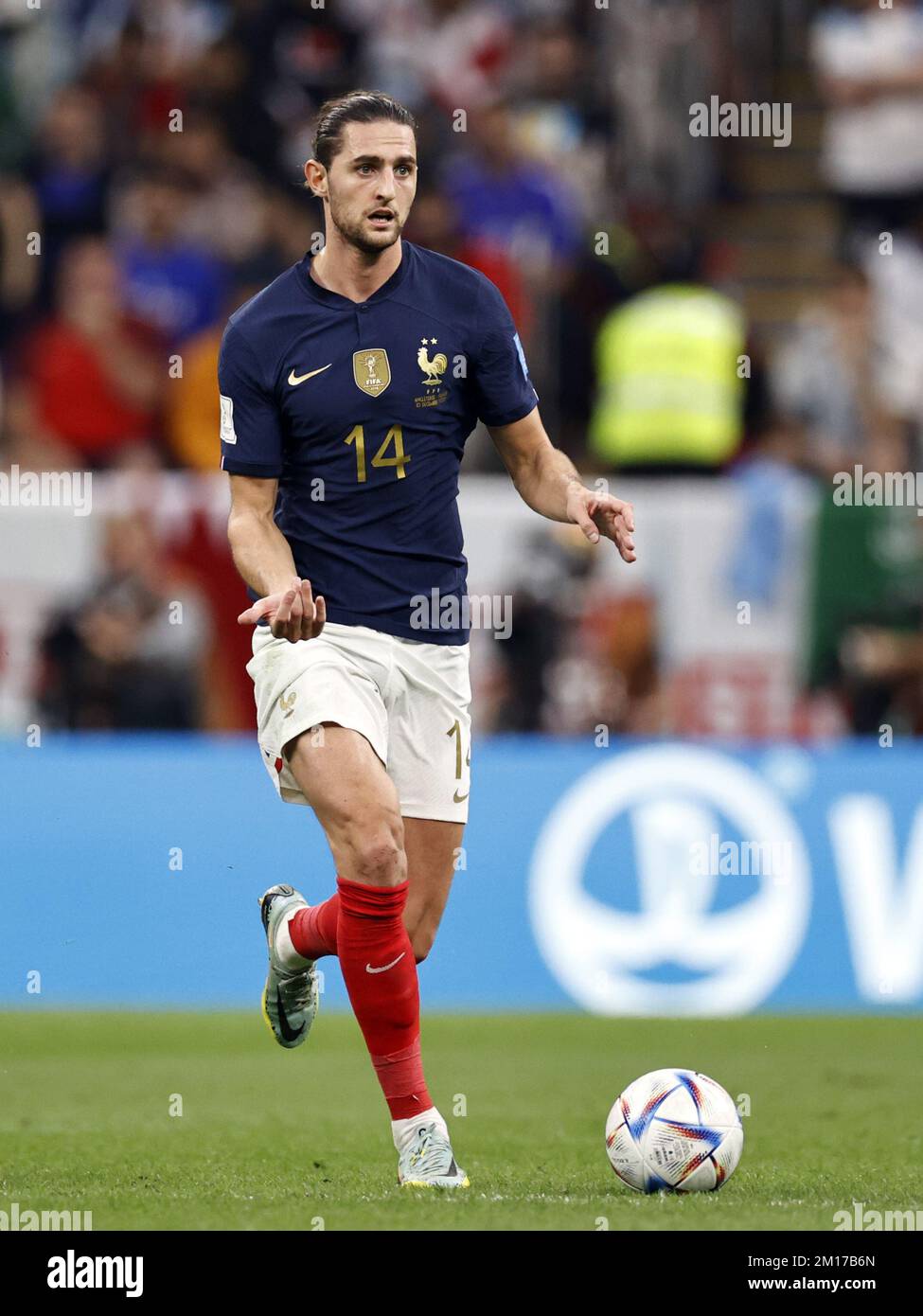 AL KHOR - Adrien Rabiot of France during the FIFA World Cup Qatar 2022 ...