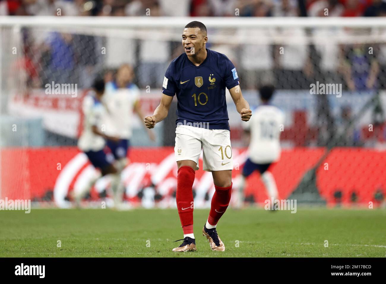 AL KHOR - Kylian Mbappe of France during the FIFA World Cup Qatar 2022 ...