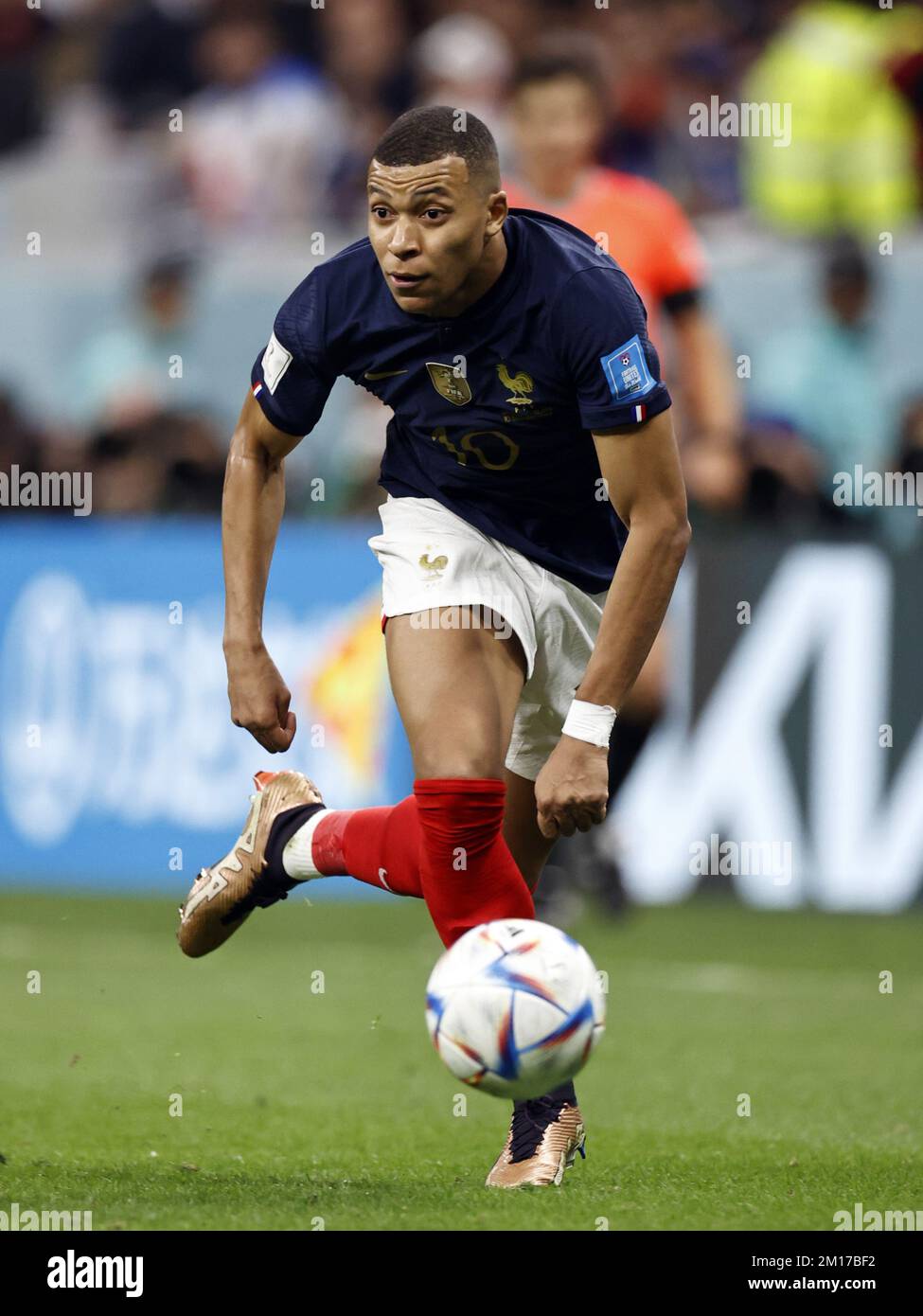 AL KHOR - Kylian Mbappe of France during the FIFA World Cup Qatar 2022 ...
