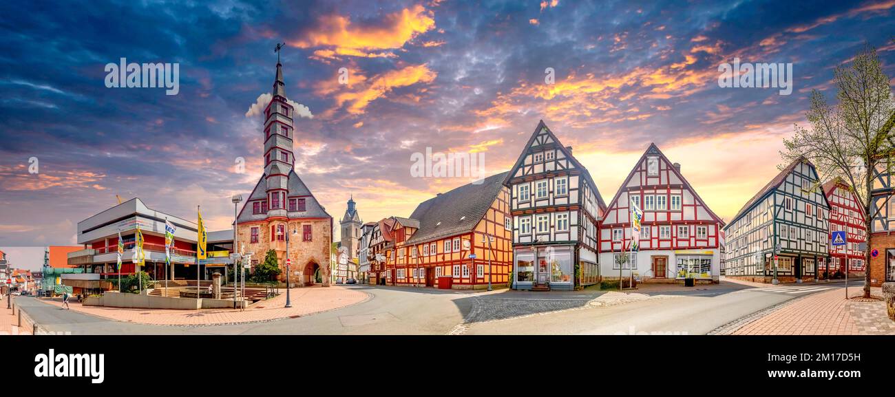 Town hall korbach hesse germany hi-res stock photography and images - Alamy