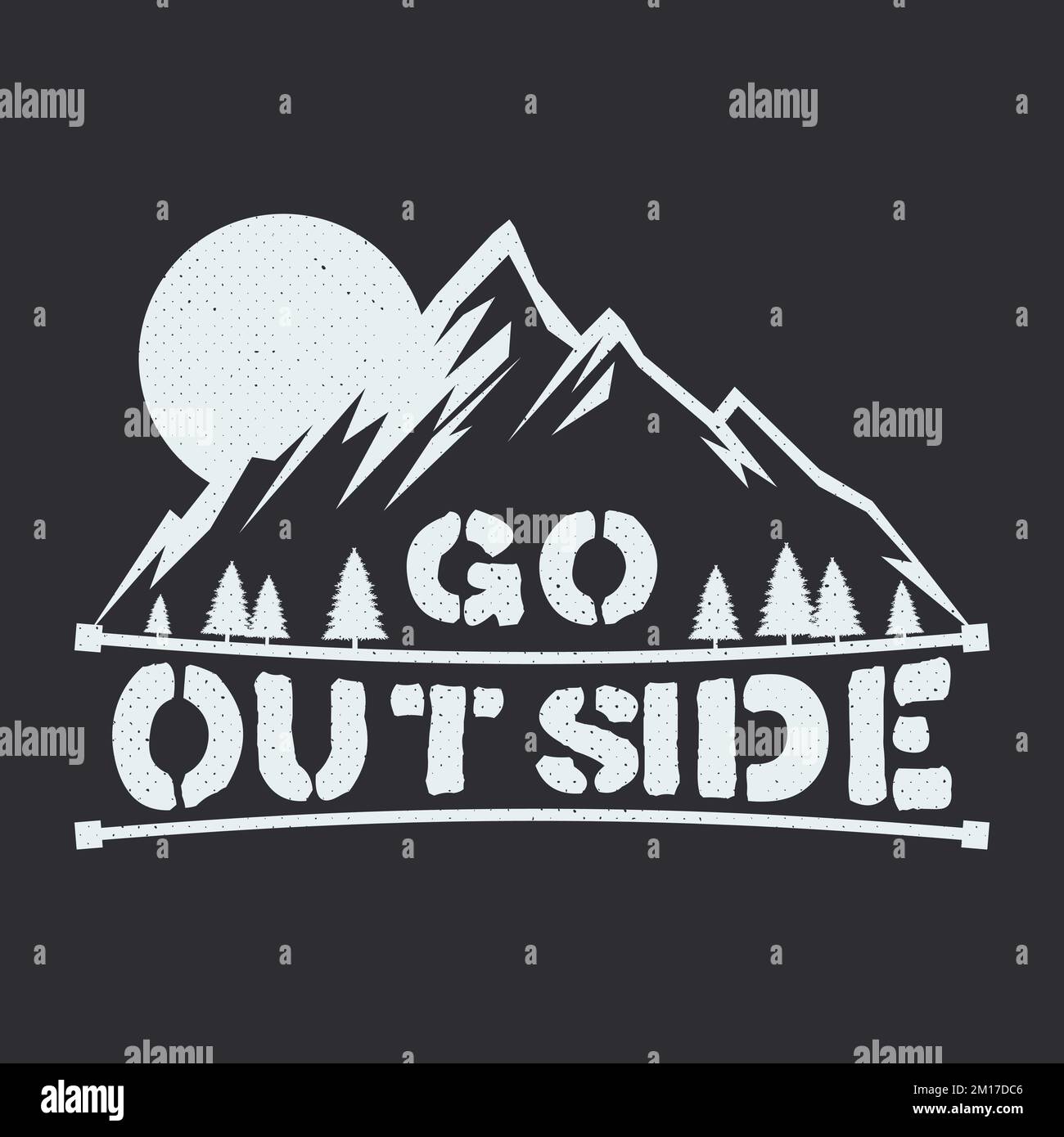 T go outside Stock Vector Images - Alamy