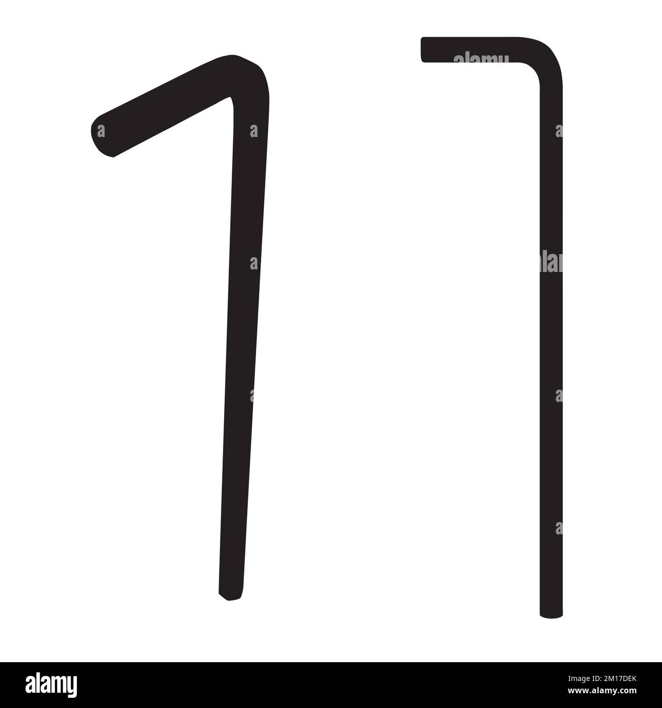 Vector Art of Allen Key Silhouette Stock Vector Image & Art - Alamy