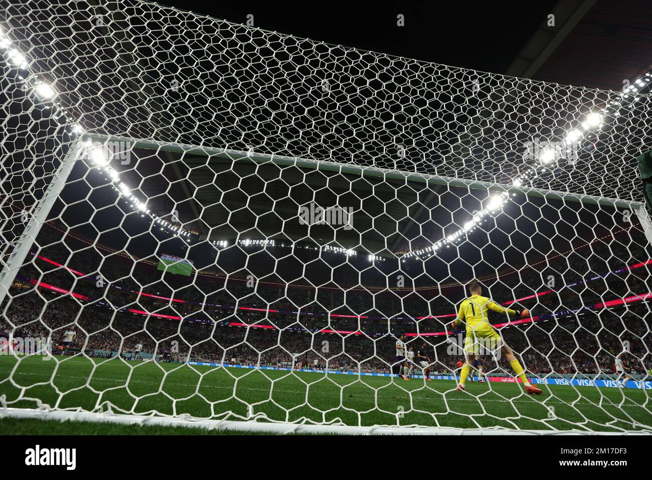 AL KHOR, QATAR - DECEMBER 10: Jordan Pickford goal keeper of England in ...