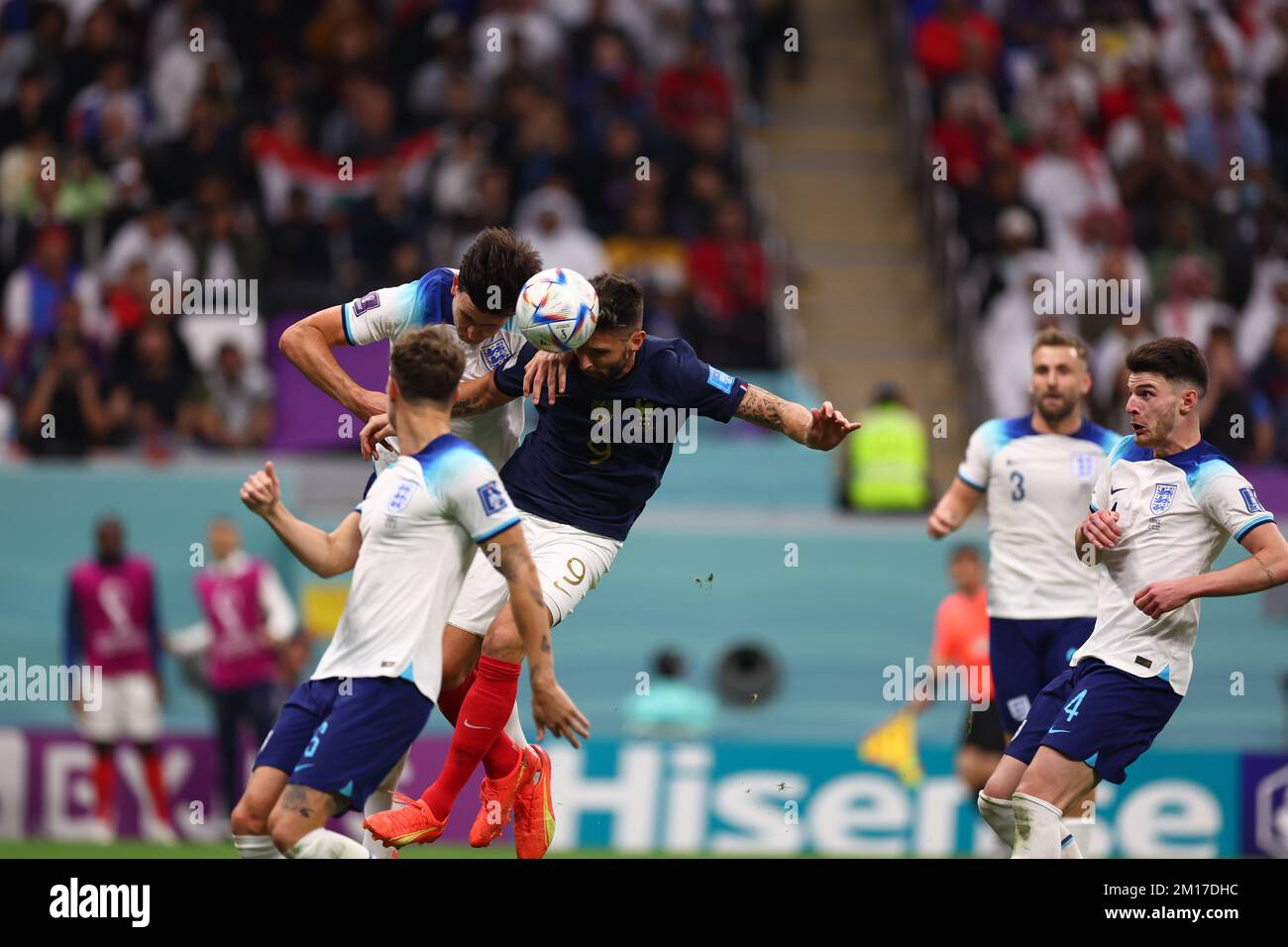 AL KHOR, QATAR - DECEMBER 10: Olivier Giroud of France in action during ...