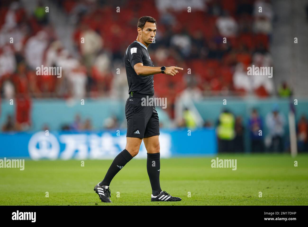 Doha, Qatar. 10th Dec, 2022. Argentine referee Facundo Torres during ...