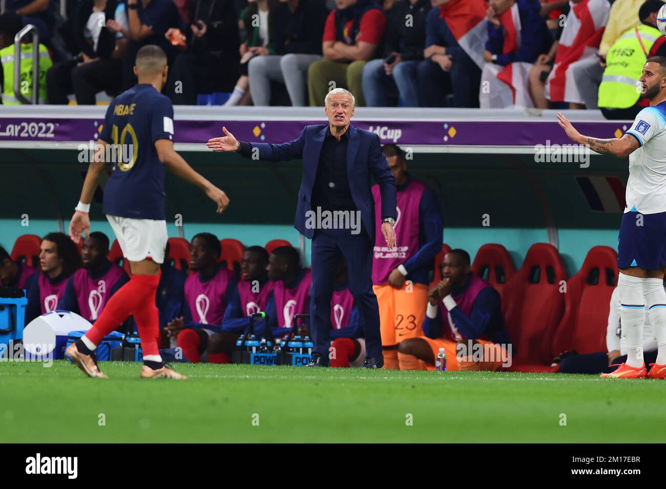 Al Khor, Qatar. 10th Dec, 2022. Didier Deschamps head coach (FRA ...