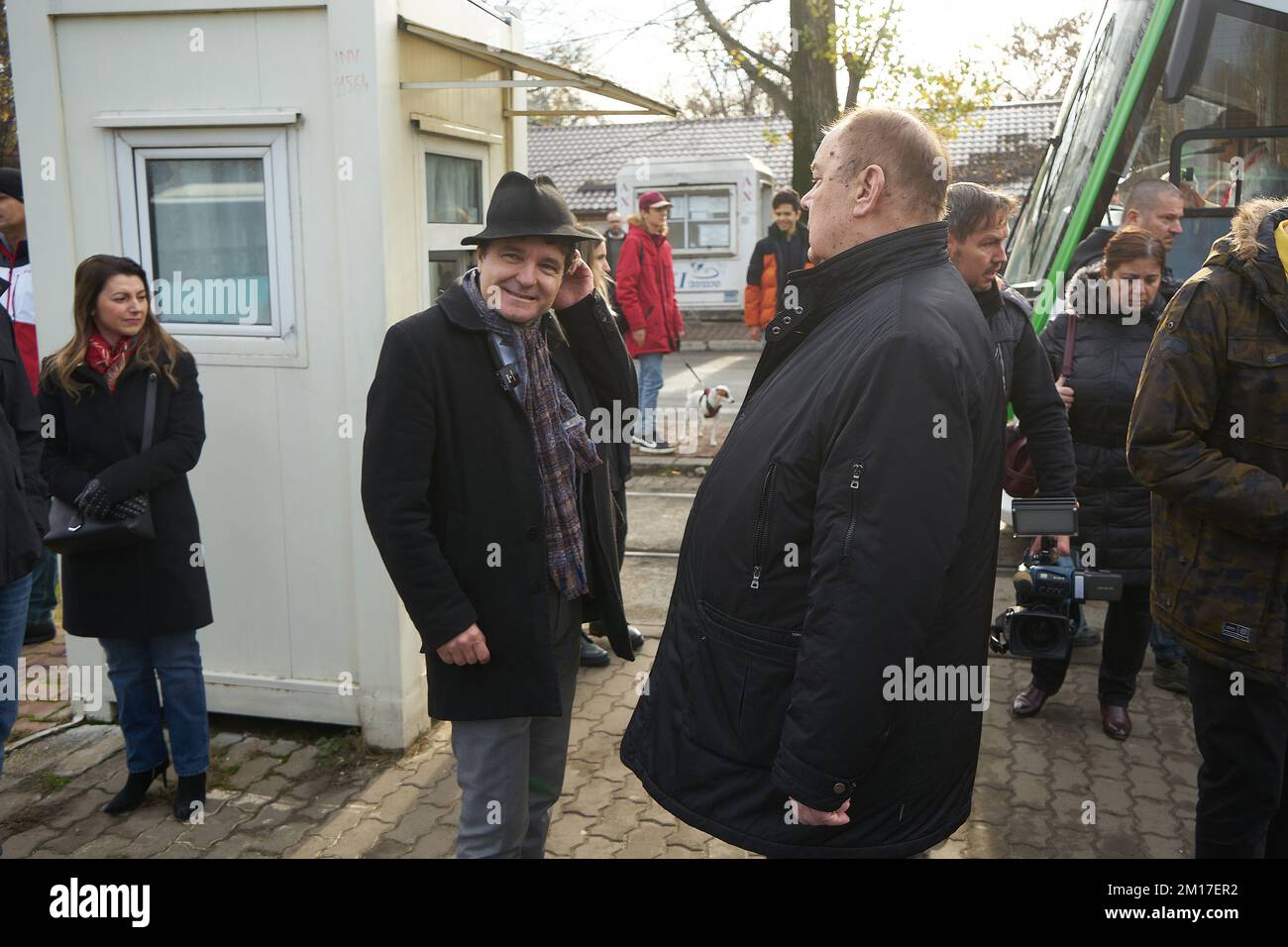 Bucharest, Romania - December 10, 2022: Nicusor Dan, Bucharest Mayor ...