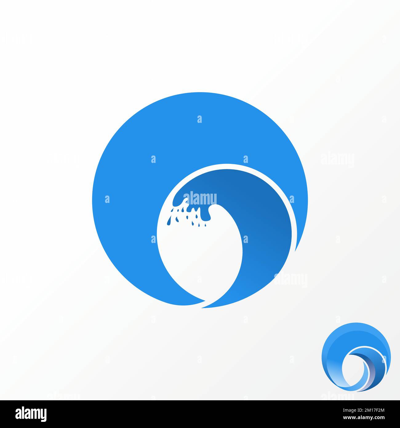 Water frozen in motion Stock Vector Images - Alamy