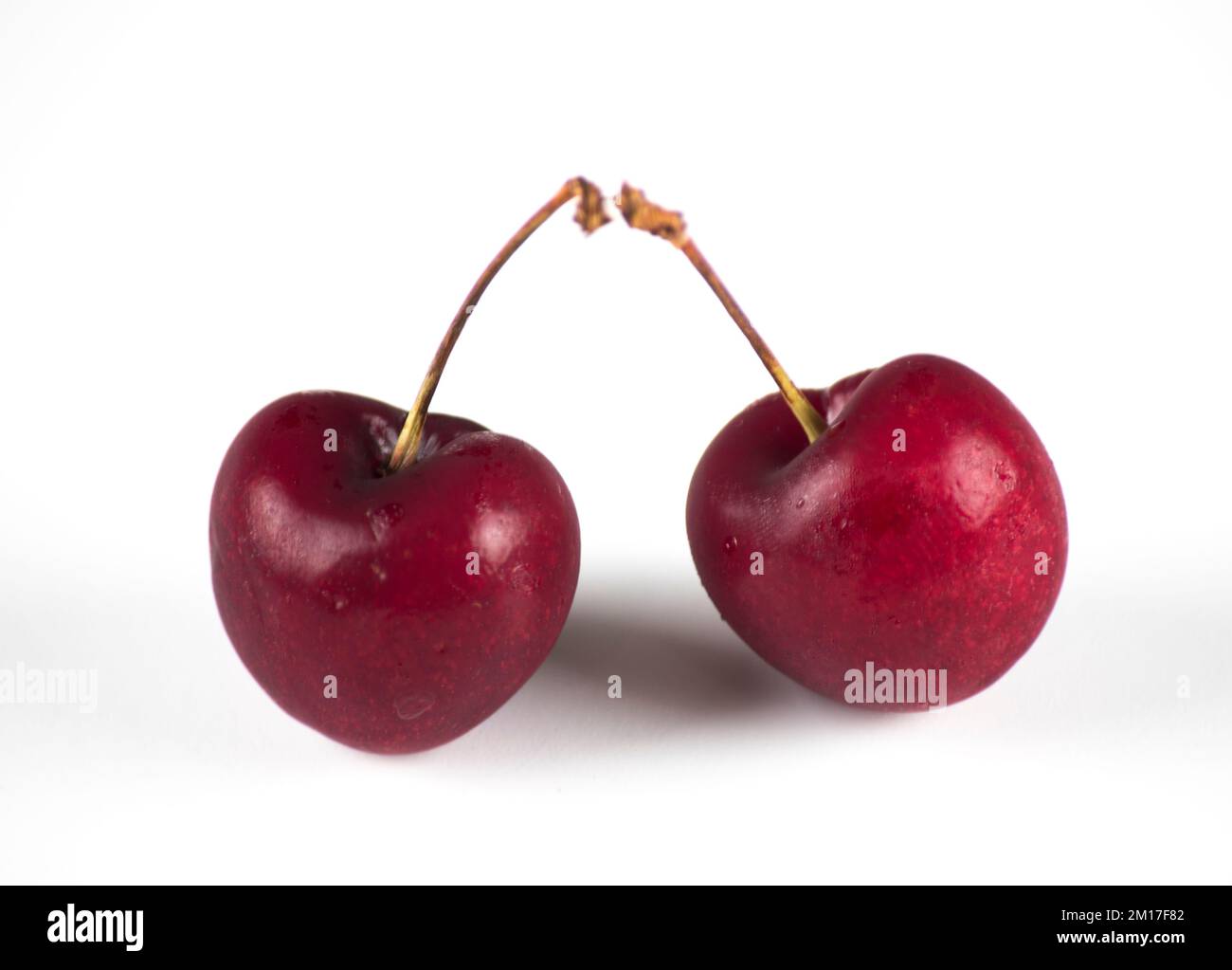 close up photo of red cherries Stock Photo - Alamy