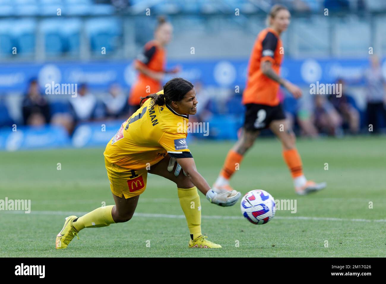 Sydney, Australia. 10th Dec, 2022. Goal keeper Jada Whyman of Sydney FC ...