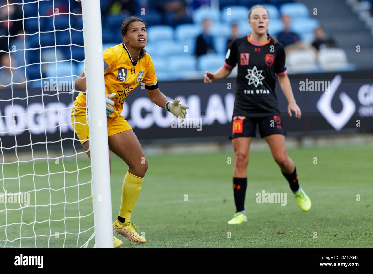 Sydney, Australia. 10th Dec, 2022. Goal keep Jada Whyman of Sydney FC ...