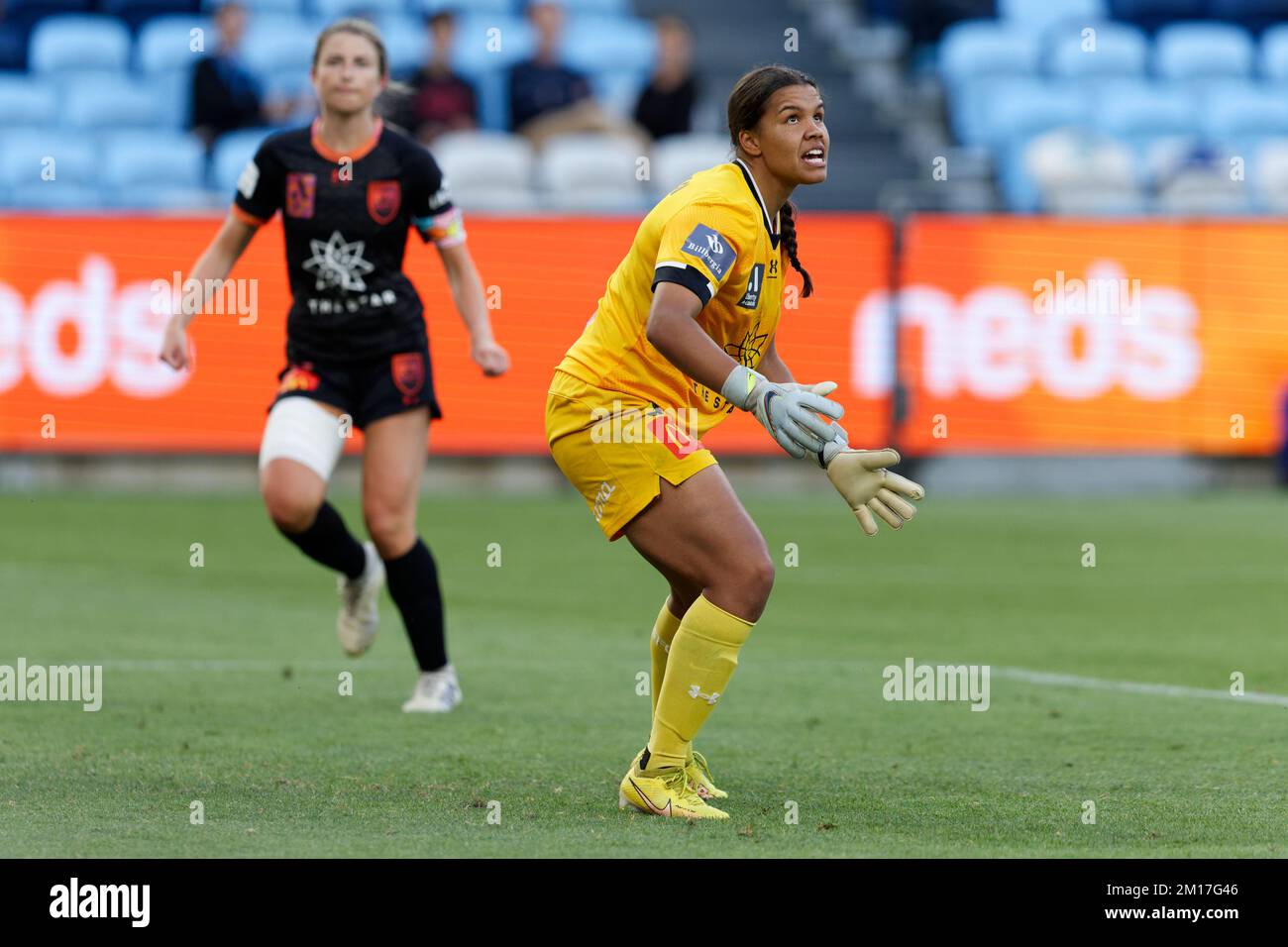 Sydney, Australia. 10th Dec, 2022. Goal keep Jada Whyman of Sydney FC ...