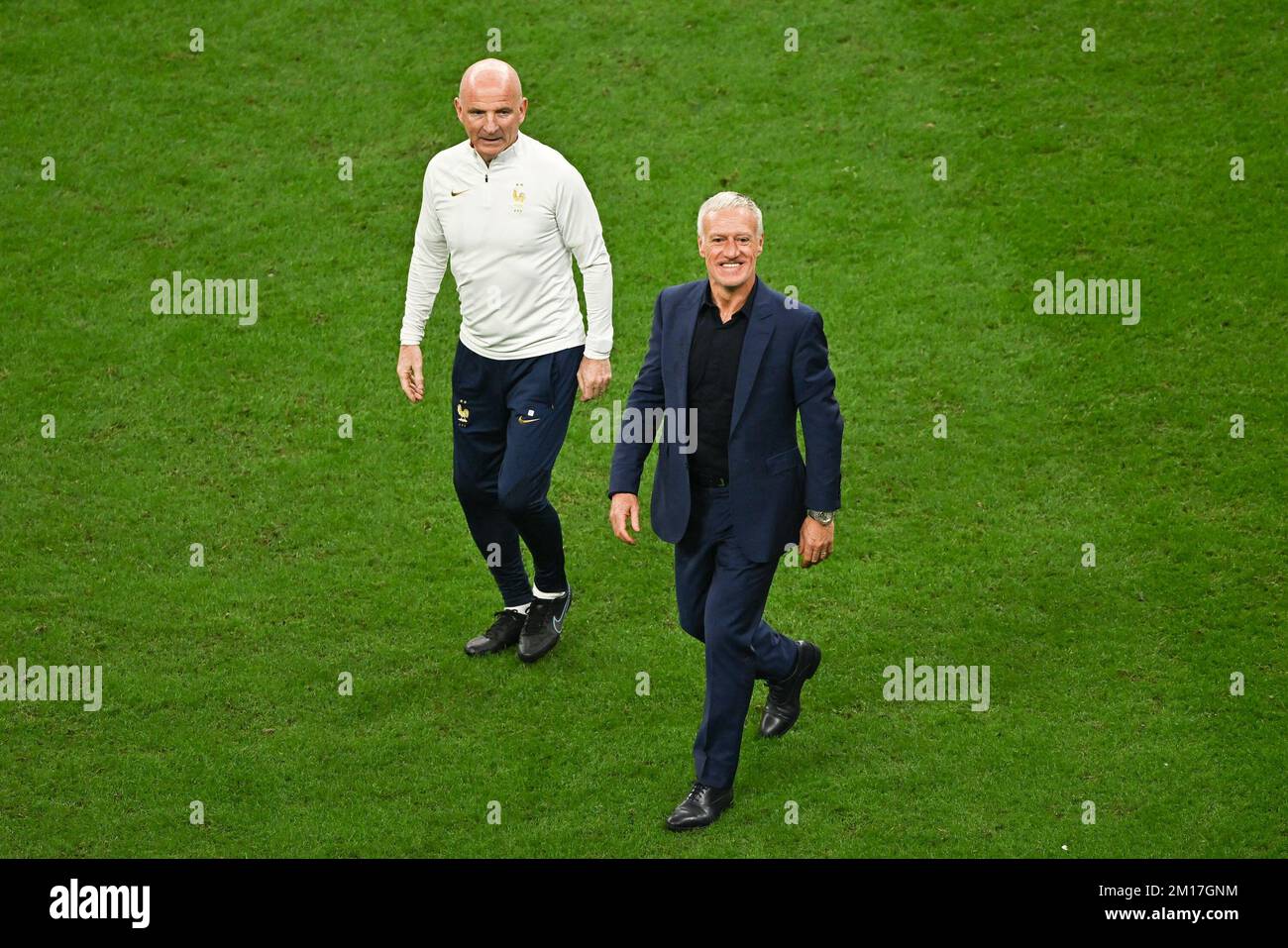 Head coach Didier Descamps during England v France match of the Fifa ...
