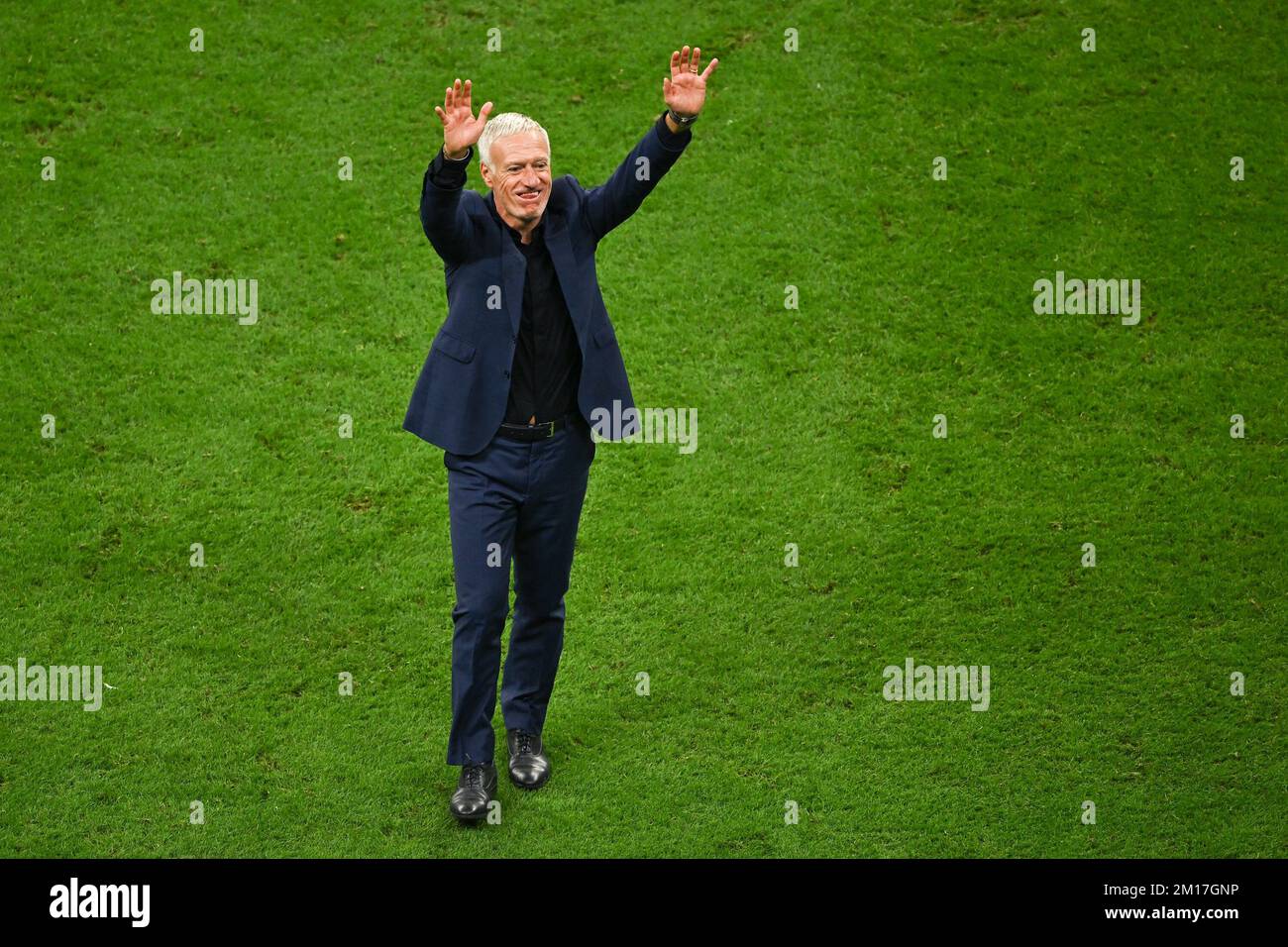 Head coach Didier Descamps during England v France match of the Fifa ...