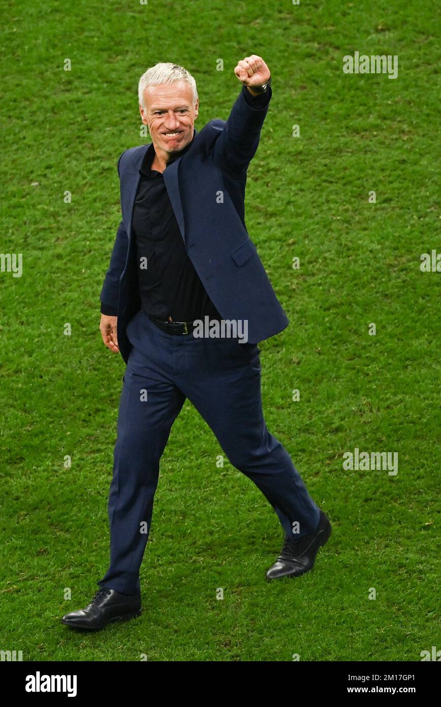 Head coach Didier Descamps during England v France match of the Fifa ...