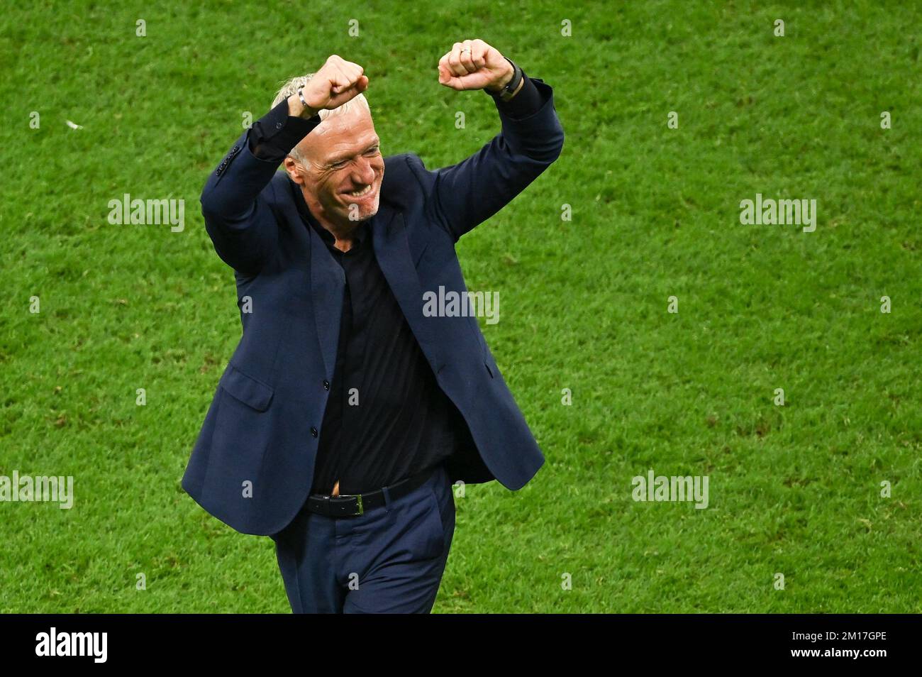 Head coach Didier Descamps during England v France match of the Fifa ...
